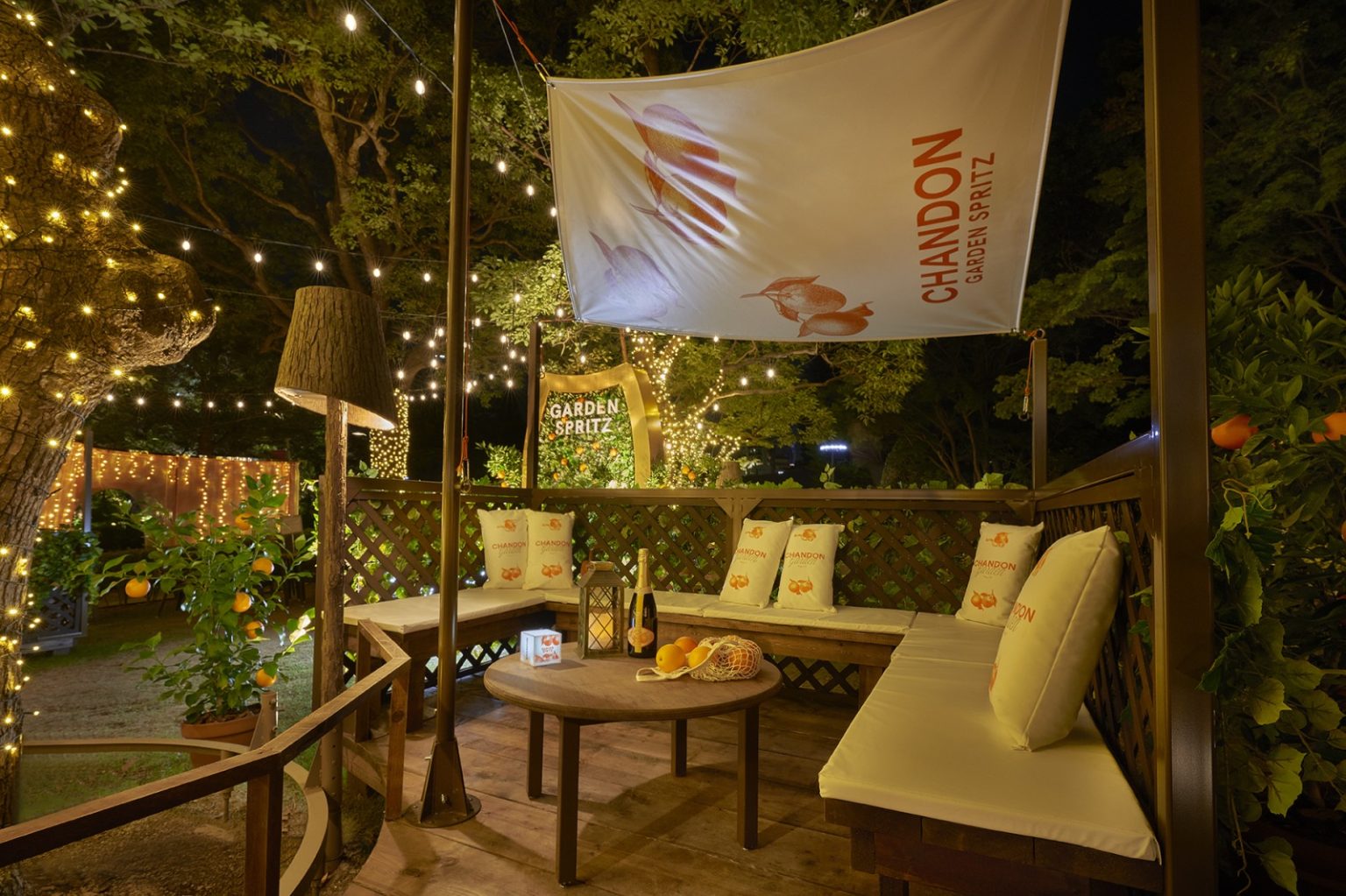 CHANDON SECRET GARDEN MIDPARK LOUNGE | 株式会社博展 HAKUTEN | Communication Design®