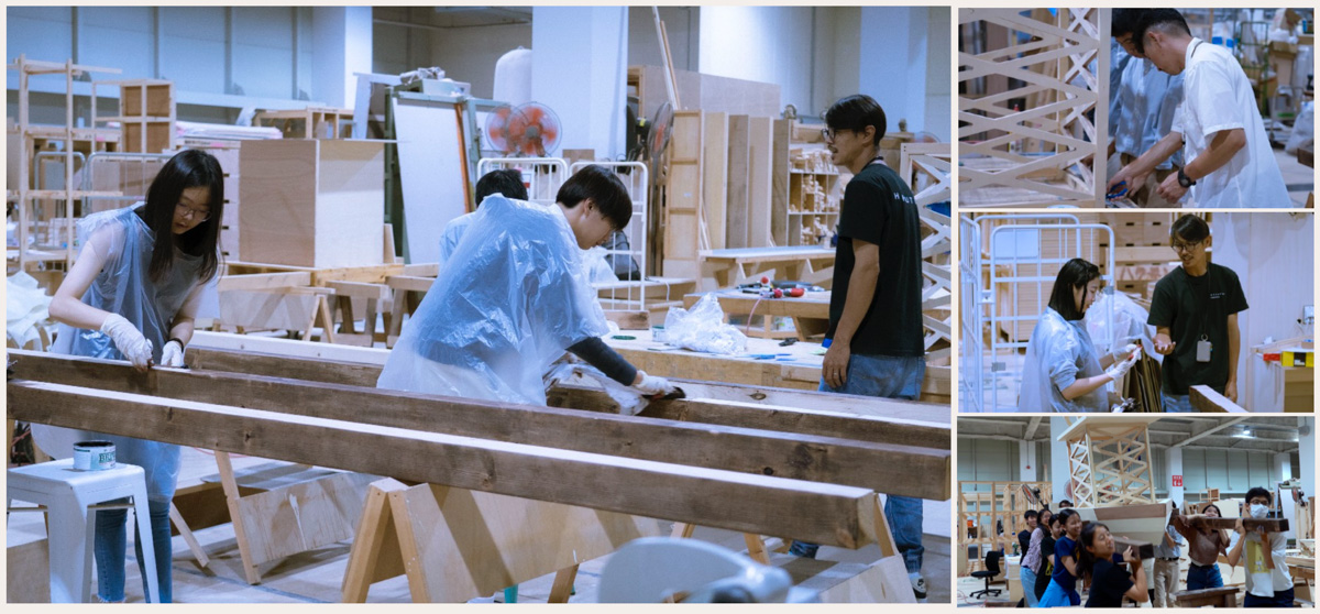 埋立地で高校生とミコシをつくる。ARIAKE MIKOSHI PROJECT | 株式会社博展 HAKUTEN | Communication Design®